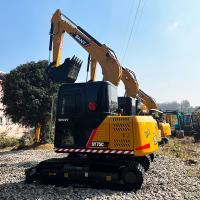 Quality 7 Ton Micro Used Sany Excavator Sy75 Digger Hyraulic Crawler Construction Machine for sale