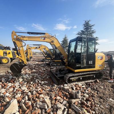 Original Japan 305.5E Used CAT Excavators Hydraulic Used Earth Moving Equipment