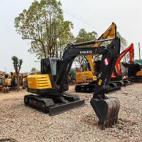 Quality Compact Mini Used Volvo Excavators EC60D Second Hand Tracked Crawler 6000kg for sale