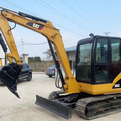 中国 6トンのミニキャタピラー306D 中古キャット掘削機 クローラーバックホー オリジナル製造 販売のため