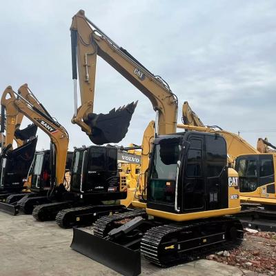China Mini Secondhand CAT 307E Excavators 7ton Used Backhoe Tracked Digger Machinery for sale