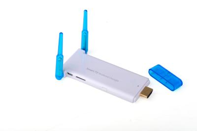 Cina Supporto astuto Bluetooth del centro RK3188 XBMC del quadrato della scatola di androide 4,2 doppi TV Strick dell'antenna J22 in vendita