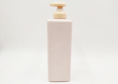 Cina il cosmetico su ordinazione 500ml imbottiglia i materiali riciclabili della bottiglia quadrata rosa dello spruzzo in vendita