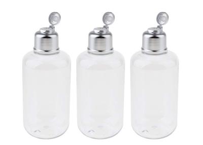 Cina bottiglia di plastica dell'ANIMALE DOMESTICO di 9oz 270ml per il cosmetico che imballa con il coperchio a vite del nastro in vendita