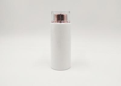 Cina bottiglia del coperchio a vite del doppio della lozione del toner di imballaggio di plastica dell'ANIMALE DOMESTICO di 100ml 150ml Cosemtic con la spina in vendita