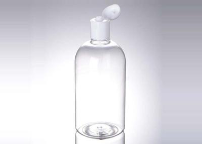 Cina bottiglia di toner di plastica della lozione del chiaro ANIMALE DOMESTICO riutilizzabile di 250ml 8.7oz con il coperchio a vite del cappuccio in vendita