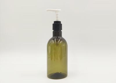 Cina plastica cosmetica su ordinazione della radura di verde di bottiglie 300ml in vendita