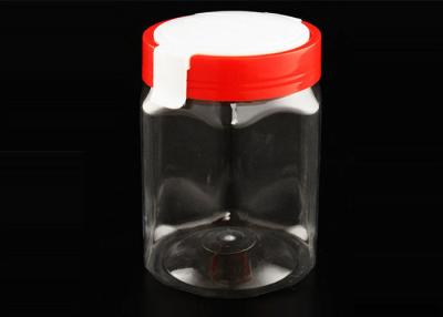Cina Barattolo di plastica esagonale di Honey Storage 500ml con il coperchio del metallo in vendita