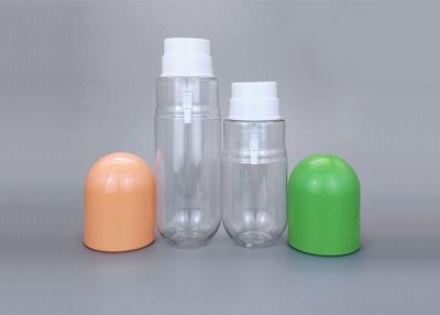 Cina bottiglia vuota trasparente dello spruzzo della capsula 60ml per l'imballaggio cosmetico in vendita