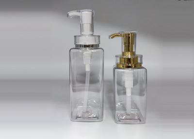Cina Bottiglia vuota di timbratura calda della schiuma 450ml con la pompa dell'argento dell'oro in vendita
