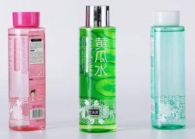 Cina bottiglie cosmetiche di plastica portatili traslucide 400ml vuote con la pompa dello spruzzo in vendita