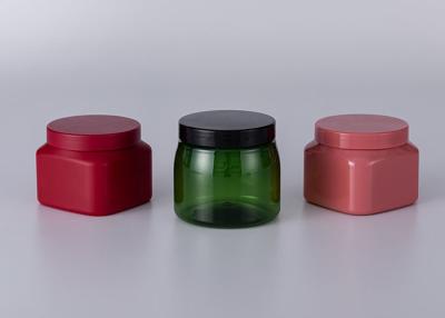 Cina barattolo trasparente della lozione della crema di fronte dell'animale domestico 50g con Rose Gold Cap in vendita
