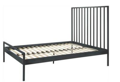 Cina Forte letto di legno e dell'acciaio con la struttura, regina moderna della struttura del letto di piattaforma del metallo in vendita