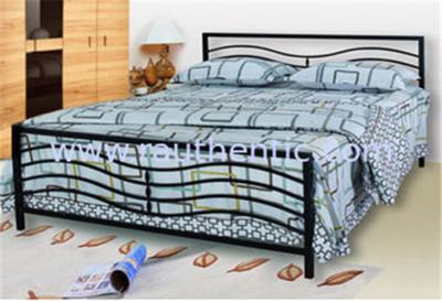 Cina La mobilia moderna della camera da letto di nozze del letto della struttura del metallo della struttura d'acciaio del campione semplice monta in vendita