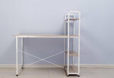 Cina Desktop di legno del Ministero degli Interni del computer dello scrittorio lucentezza bianca moderna semplice dello scaffale per libri di alta in vendita