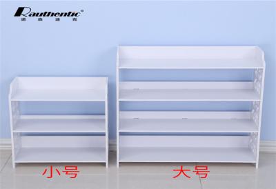 Cina Il tipo di legno semplice bianco della polvere della scarpa del Governo di stoccaggio della scarpa conveniente installa in vendita