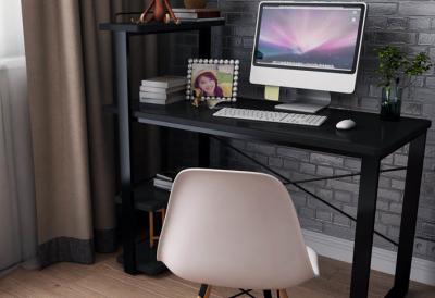 Cina Scrittorio minimalista nordico del desktop computer, tavola dell'angolo di legno solido dello scaffale in vendita