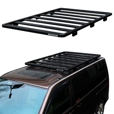Cina Logo personalizzato Black Powder Coat Aluminum Alloy Roof Luggage per Volkswagen Multivan in vendita