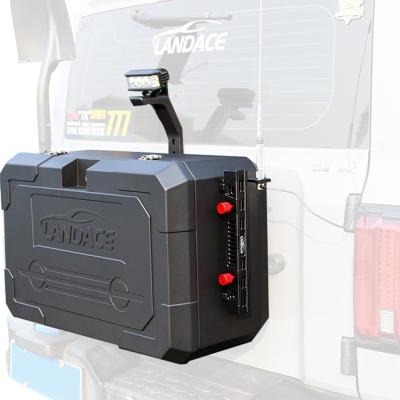 Cina Off-road Nuovo design Power Coating Wrangler Tailgate Box di stoccaggio esterno per il serbatoio 300 BJ40 per il Wrangler JL JK Tank 300 BJ40 in vendita