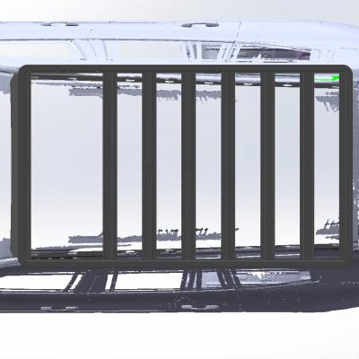 Cina Rack per il tetto di auto in alluminio per Toyota LC300 in vendita