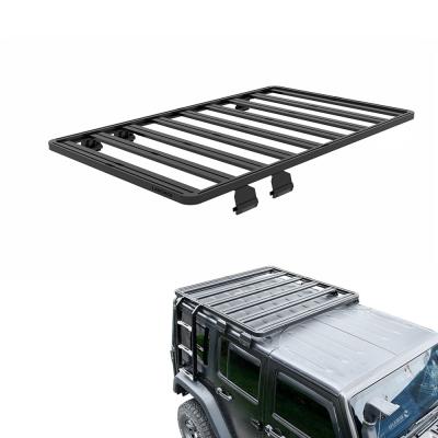 Cina Portabagagli piatto in lega di alluminio JK per jeep in vendita