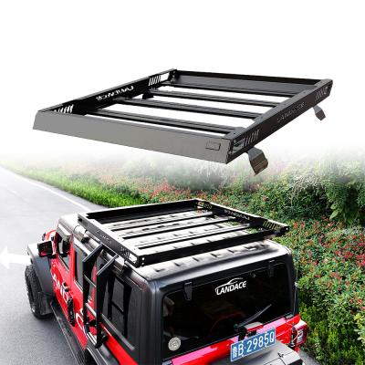 Cina Jeep Wrangler Rubicon JL Roof Rack 1455*1425*113mm per carrello di carico con capo rigido in vendita