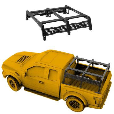 中国 ユニバーサル カー ピックアップ ロールバー ブラック スチール 粉末 コーティング トラック ベッド ラック スポーツ バー 販売のため