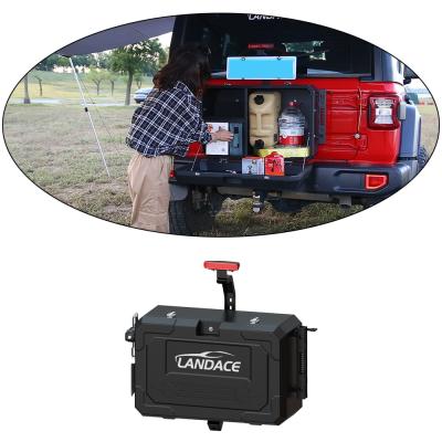 Cina 4*4 Off Road Camping Storage Box per Jeep Wrangler 2019 2020 2121 2022 2023 e SUS304 in vendita
