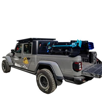 China 63KG N.W Silver Aluminum Bed Rack para Toyota Hilux Pickup Trucks e Acessórios 4x4 à venda