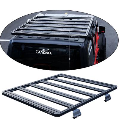 Cina Off-road 4x4 accessori per veicoli Roof nero portabagagli per Wrangler Espandi lo spazio di stoccaggio in vendita