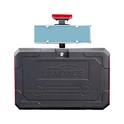 Cina Porta laterale posteriore di legno di alluminio leggero Scatola di stoccaggio esterna per Jeep Wrangler JK in vendita