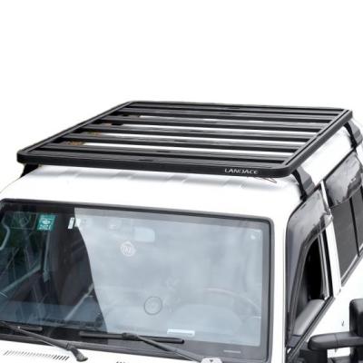 Cina Rack per il tetto in alluminio per il 2018-2022 Jeep Wrangler JL Perfetto per l'esterno del veicolo 4x4 in vendita