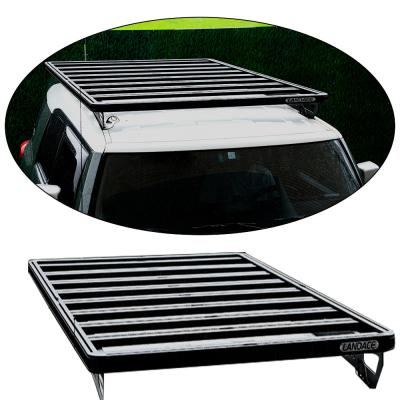 Cina 25.6kg Capacità Roof Car Hard Steel portabagagli per Toyota FJ Cruiser Off Road in vendita