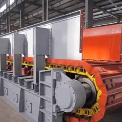 Cina Nastro trasportatore industriale a piastre per alimentazione di carbone grezzo e movimentazione di aggregati di sabbia in vendita