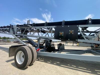 China Portable Mobile Stacker Conveyor for Sand, Gravel & Bulk Material Handling for sale