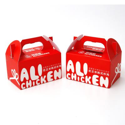 Chine La boîte réutilisée faite sur commande Chips Disposable Fast Food Roast emportent la boîte pour Resataurant à vendre