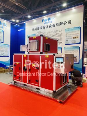 Cina risparmio energetico disseccante del deumidificatore della ruota del riscaldamento di vapore 1770cfm in vendita