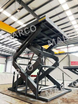 China 10 ton zware hydraulische schaar-lifttafel Te koop