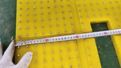 Κίνα Προσαρμοσμένο PU Anti Skid Mat 30mm ZP275 για τρυπεία περιστρεφόμενο τραπέζι προς πώληση