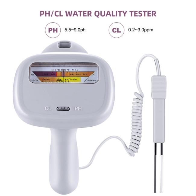 CL Tester 2 in 1 Digital PH & Chlorine Water Quality Meter