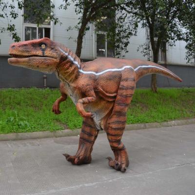 Adult Realistic Dinosaur Costume , Theme Park Lifelike Dinosaur Costume