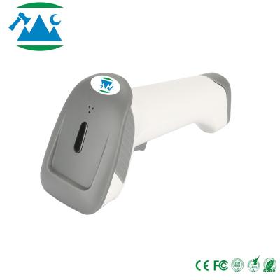 Cina Newest Gray Shape KC-2402 5 Tooth 2d Wireless Industrial Rugged ip67 Barcode Scanner With Stand Support Android And IOS A4 Size in vendita