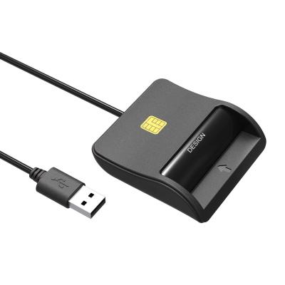 China 2022 New Wholesale Usb Emv Smart Cac Ic Sim Blue tooth Credit Card Reader for sale