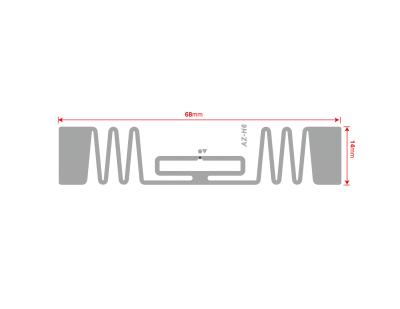 Cina Dimensione su misura etichette adesive flessibili rapide di Rfid della lettura per il sistema di Endry in vendita