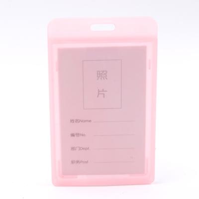 Cina Titolare della carta di plastica su ordinazione di credito degli accessori trasparenti acrilici della carta di identità in vendita