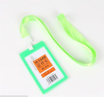 Cina Titolare della carta verticale di credito dei multi di colore accessori della carta di identità con la bobina Badged cordicella in vendita