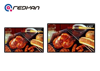 Cina contrassegno di Digital del bordo del menu del supporto della parete dell'incastonatura di 20mm, macchina del chiosco self service in MacDonald in vendita