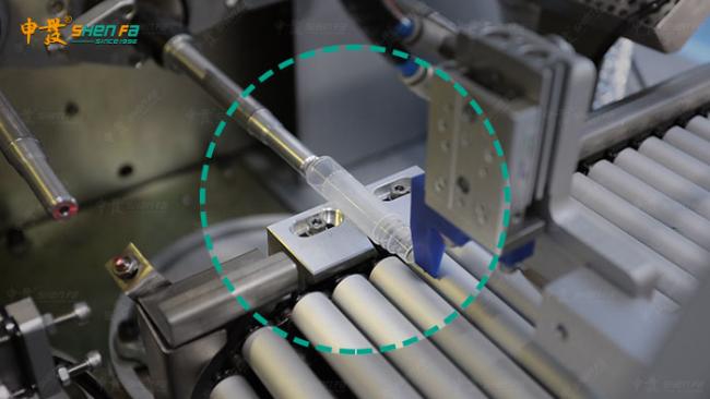 Auto Two Colors Servo Screen Printing Machine close-up