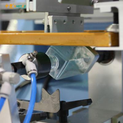 China Impresora semi automática serva 25pcs/minuto de la pantalla de la forma irregular en venta