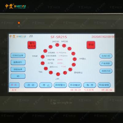 China Automatische zweifarbige Siebdruckmaschine für Kosmetikfässer zu verkaufen